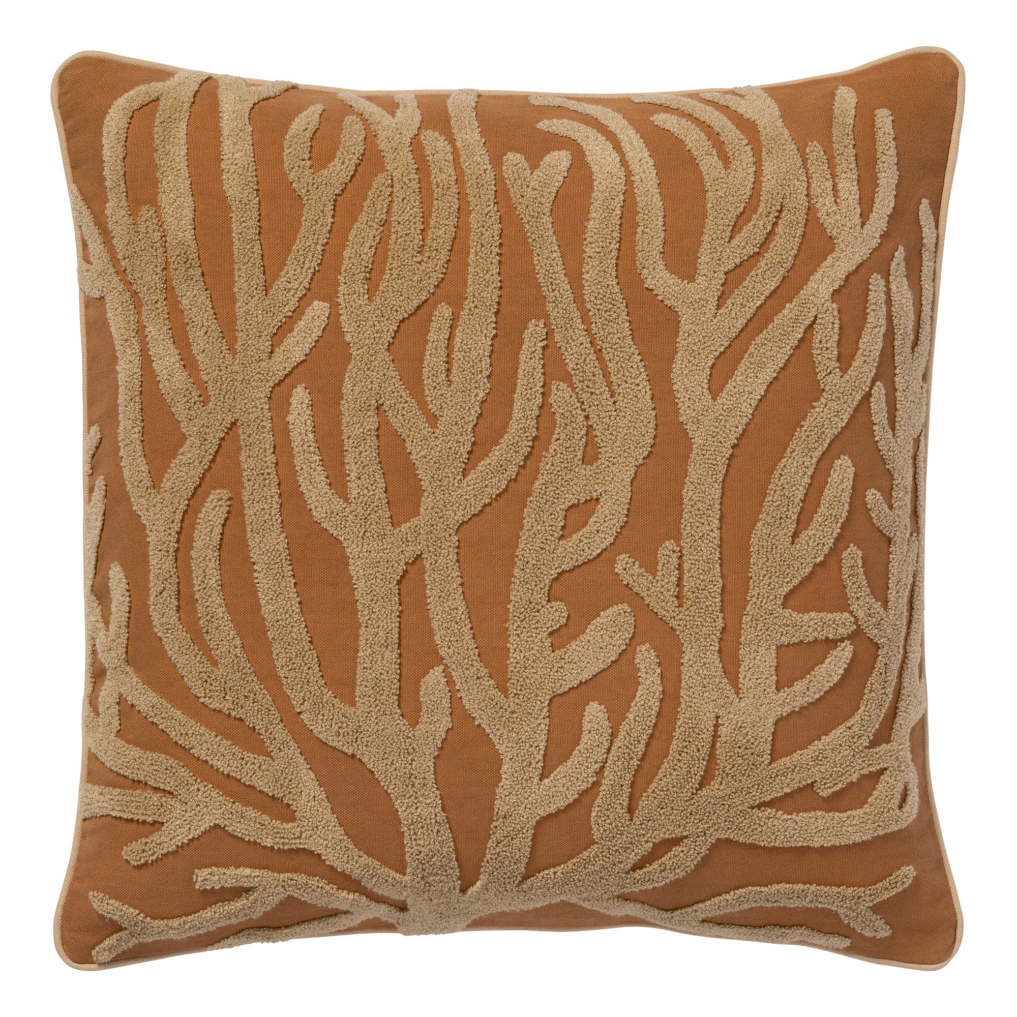 Cushion Lauren Caramel & Sand – Palais Sustainable Luxury
