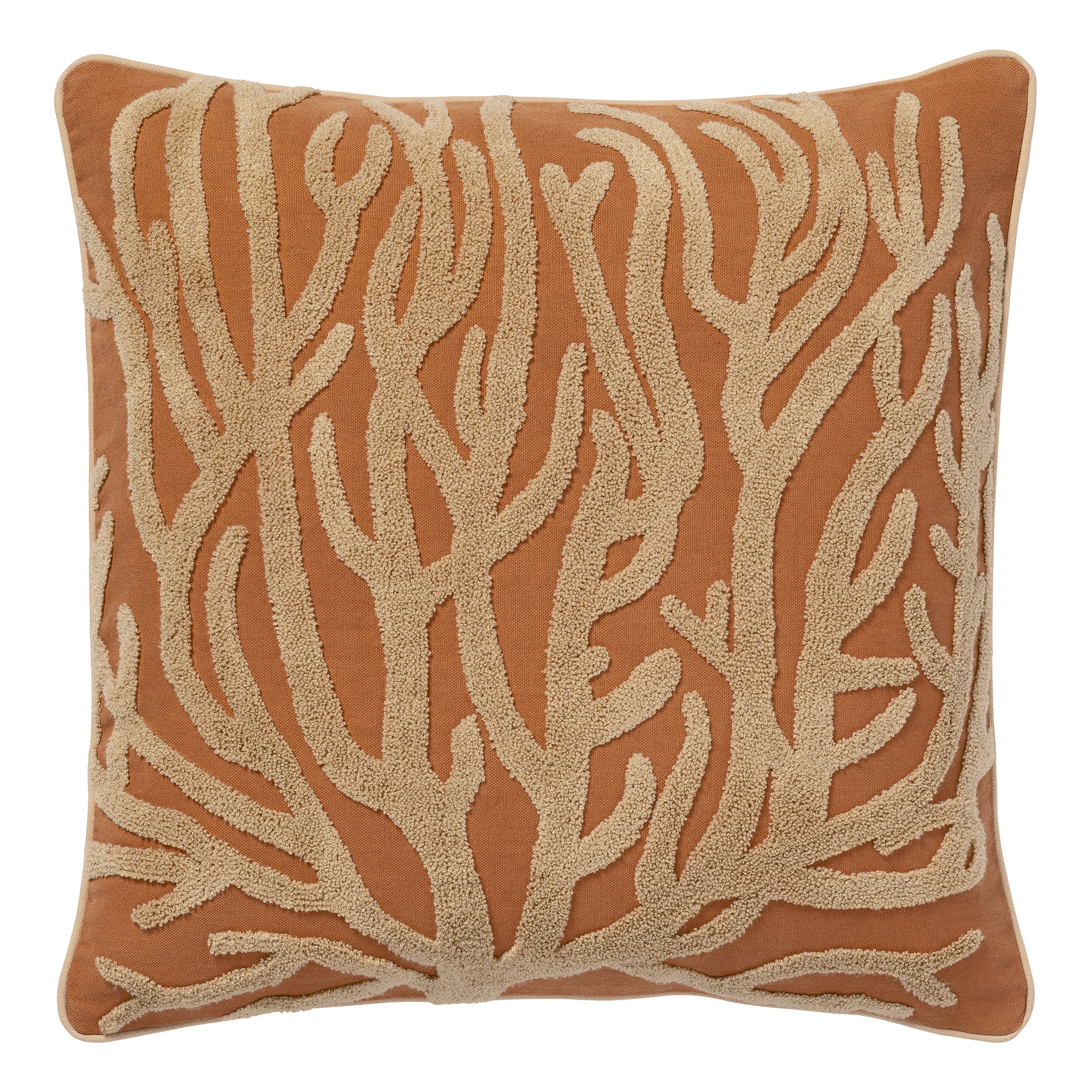 Cushion Lauren Caramel & Sand – Palais Sustainable Luxury