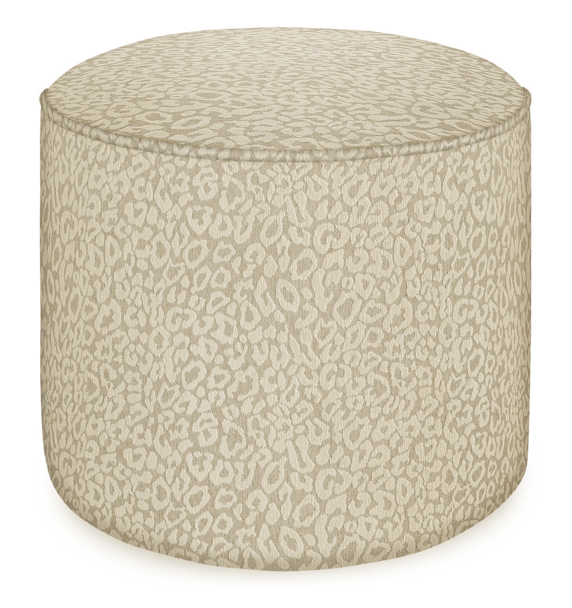 Pouf Maya Sand & Ecru – Palais Sustainable Luxury